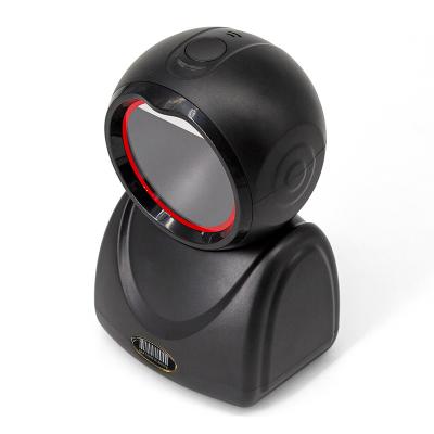 China Desktop 1D 2D Barcode QR Code Scanner USB Wired POS Scanner 640x480 Pixels for sale
