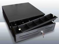 China Metal POS Cash Drawer CD-400 with RJ11 Port 4 Bill 3 Coin Boxes for Retail Systems for sale