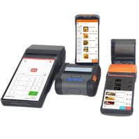 China Android 8.1 Handheld POS Terminal with 4000 mAh Battery and Built-in Thermal Printer for sale