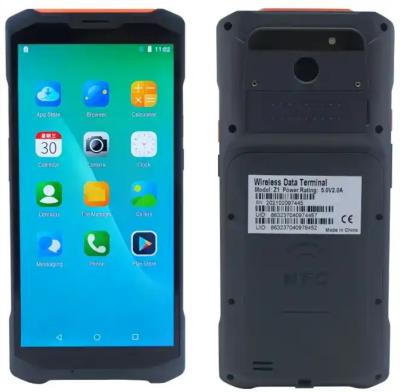 China Android 8 Waterproof Industrial PDA Handheld Data Collection Terminal with 1D 2D Barcode Scanner for POS for sale