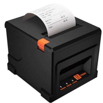 China 80mm Width Thermal Receipt Bill Printer with Automatic Cutter and USB LAN/USB BT Ports for sale