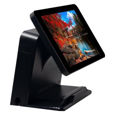 China 15/15.6 Inch Main Screen WIN/Android POS System Machine with LED8/VFD220 2nd Display for sale