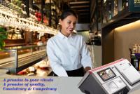 China 80mm Thermal Printer POS System with 6 USB Ports All in One Cash Register for Restaurant for sale