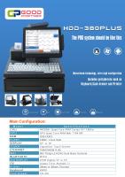 China All-in-One POS Kiosk with 12.1 Inch Resistive Touch Screen and Built-in 58mm Thermal Printer for sale