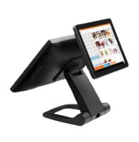 China Metallic Payment Kiosk HDD-280F 15.6 inch POS System with 4GB RAM 128GB Storage for sale