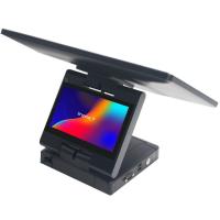 China Pharmacy Foldable Dual-screen POS Terminal HDD-880 with Less Volume and Shipping Fee for sale