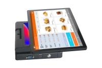 China Full HD1080P Android System Touch Screen Smart POS Machine with 7 Inch 2nd Display HDD-880 for sale