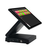 China Foldable POS System HDD-880 Dual HD Screen 2GB DDR3 RAM Cash Register for sale