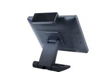 China 15.6 Inch VFD Main Display 12 Inch Second Display Aluminium Alloy POS Payment Machine Android Windows for sale