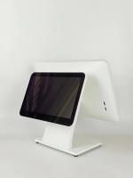 China Win10/Android SDK 15/15.6-Inch Checkout Terminal with LED/VFD Display Black or White for sale