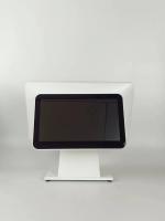 China Win10/Android SDK 15/15.6-Inch Checkout Terminal with LED/VFD Display Black or White for sale