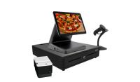 China 15.6 Inch Full HD POS Machine HDD-580Pro Win Android Optional Thermal Printer for sale