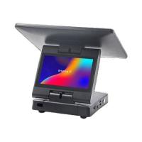 China Fast Food Dual Screen POS Machine with Foldable Android OS and Optional Thermal Printer for sale