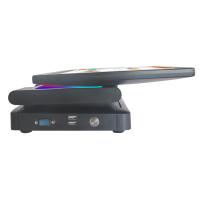 China Fast Food Dual Screen POS Machine with Foldable Android OS and Optional Thermal Printer for sale
