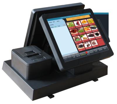 China All-in-One POS System with 58mm Thermal Receipt Printer and 16GB EMMC Android Storage for sale