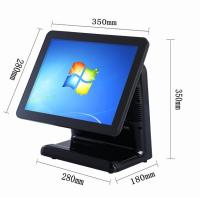 China 15.6 inch HD Intel Celeron Core i3 i5 Touch Screen All In One Pos System Built-in Printer for sale