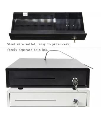 China Cash Management Cash Drawer CD-400 with 5 Bill Slots and 4 Coin Slots RJ11 Port for sale