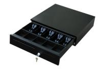 China Cash Management Cash Drawer CD-400 with 5 Bill Slots and 4 Coin Slots RJ11 Port for sale