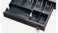 China Cash Management Cash Drawer CD-400 with 5 Bill Slots and 4 Coin Slots RJ11 Port for sale