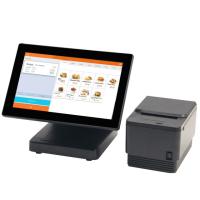 China Adjustable Tablet System Folding Screen Checkout Terminal for Restaurant Hotel Pub Bar for sale