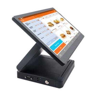 China 12.5 inch Full HD 1080P Foldable Android POS Cash Register with 7 inch 720P Second Display for sale