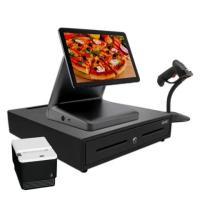 China Intel Celeron J4125 POS System 32GB EMMC 64GB 128GB 256GB SSD for Supermarket for sale