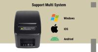 China 80mm Thermal Printer for Multilingual Restaurant Menu and Kitchen Front Desk Receipts for sale