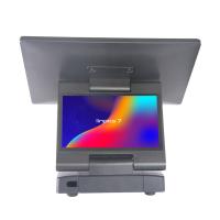 China Retail POS Machine with Dual Touch Screens 15.6 inch for Stores and Cofa Shops for sale