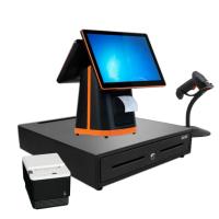 China HDD-880P POS System with 15.6 Inch Customer Display for Fast Food Retail Store for sale