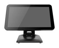 China 15.6 Inch LED Touch Monitor POS Terminal with Foldable Metal Stand for Retail Systems for sale