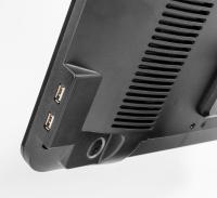China 15.6 Inch LED Touch Monitor POS Terminal with Foldable Metal Stand for Retail Systems for sale