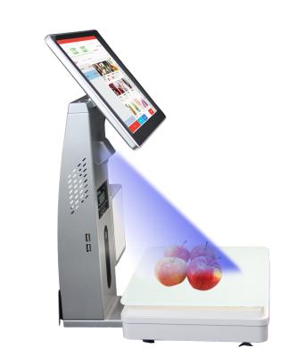 China SCPOS AI-1 Smart POS Checkout Scale with Auto Weighing for Supermarket Grocery Store for sale