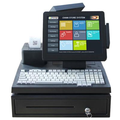 China 14 Inch All-In-One POS Terminal for Android/Windows 4GB/8GB DDR3 RAM and SDK Function for sale