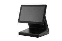 China Fast Food POS 15.6 Inch Full HD Touch Screen with Customer Display and Second Display for sale