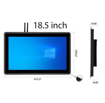 China RK3568 CPU 18.5 Inch Aluminum Alloy KDS POS System for Kitchen Display with 10-Point Touch for sale