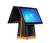 China All-In-One POS Checkout Counter 15 Inch 1080P Display J1900 Quad Core 1.8GHz CPU Cash Register for sale