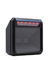 China Desktop Wired USB Barcode Scanner with Red LED Illumination and Omni Directional Scanning for sale