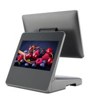 China 15.6 Inch Dual Screen POS Terminal 8GB RAM 11.6 Inch Second Display Cash Register for sale