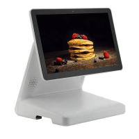 China All-in-One POS System HDD-580Pro 15.6 Inch Full HD 1080P Display 11.6 Inch Customer Display for sale