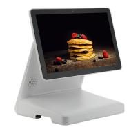 China All-in-One POS System HDD-580Pro 15.6 Inch Full HD 1080P Display 11.6 Inch Customer Display for sale
