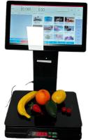 China SCPOS AI-1 Smart POS Scale 15.6 Inch HD Main Screen with Barcode Label Recognition and Auto Weighing for sale