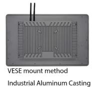 China SCPOS 18.5 Inch Aluminum Alloy KDS Kitchen Display System DC12V 5A Power Supply for sale
