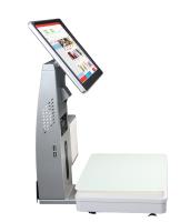 China NETP Certified AI Scale Payment Kiosk 15kg Capacity for Supermarket Retail Checkout for sale