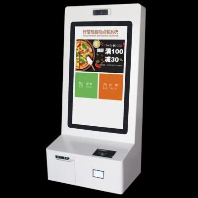 China Small Retail Floor Stand Payment Kiosk RK3288 Quad Core 1.8 GHz CPU for sale