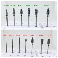 China Cross Cut Tungsten Carbide Sintered Diamond Carving Burrs Long Service Life for sale