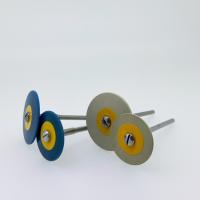 China HP06C/F--Rubber Silicone Abrasive Diamond Wheel 20mm Sintered Porcelain Grinding Disc for sale