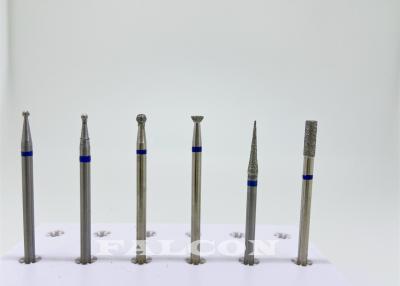China Dental Lab Porcelain Diamond Polishing Burs Electroplated 2.35mm Shank for sale
