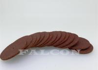 China Brown Metal Cutting Wheel 32mm Dia 2.2mm Thick Dental Aluminium Oxide Cutting Disc for sale