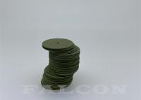 China 220618C Dental Diamond Discs Green 22mm Silicon Carbide Grinding Wheel for sale