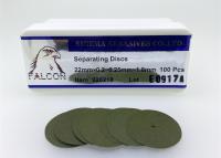 China Green Lab Dental Diamond Discs 25000 Rpm Silicon Carbide Cutting Disc for sale